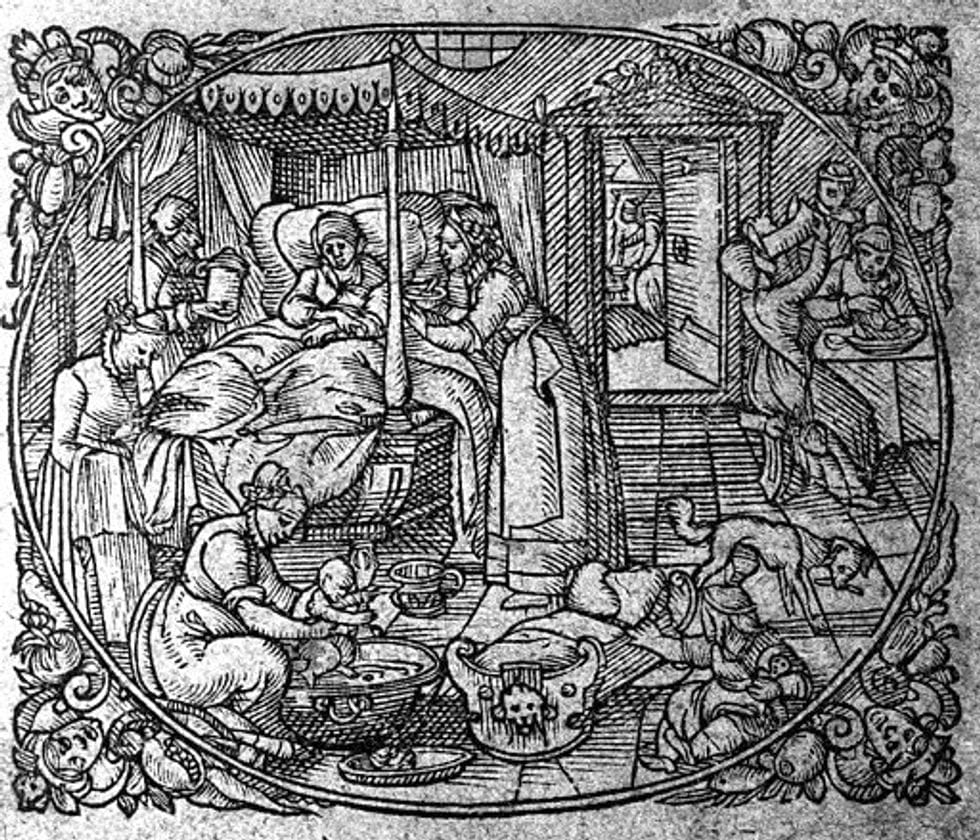 They did what? 7 fascinating facts about birth through history