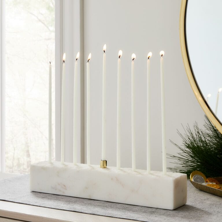 9 Modern Menorahs You'll Want to Leave Out All Year - Motherly