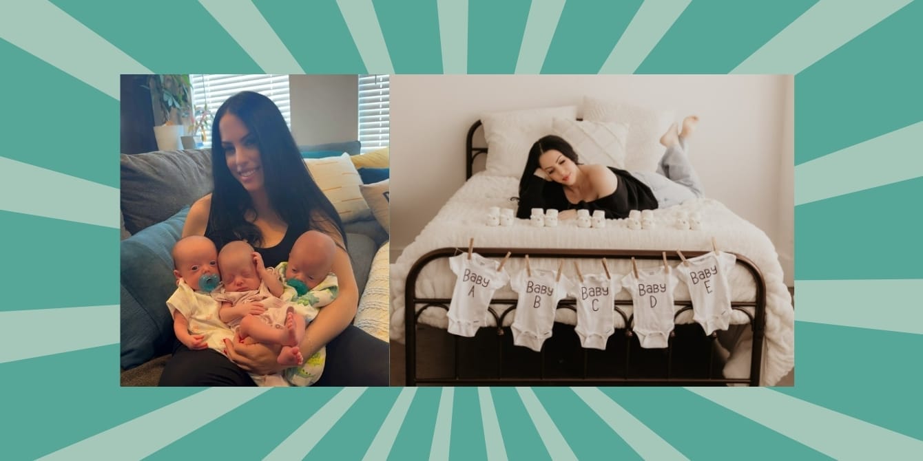 Texas mom delivers rare quintuplets—her own “rainbow babies”