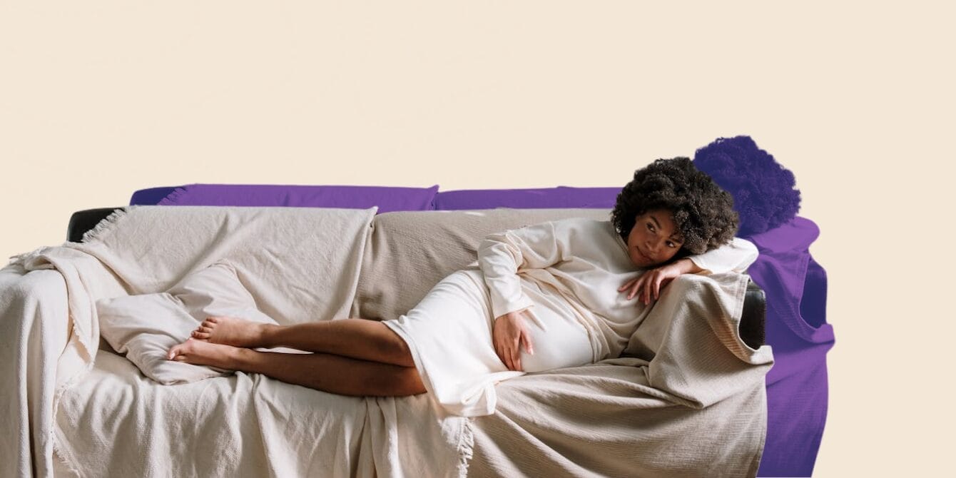 Why third-trimester fatigue feels like a preview of parenting
